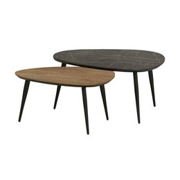 Primo Couchtisch 2er Set Dortmund holzfarben Ma&szlig;e (cm): B: 60 H: 45 &raquo; M&ouml;bel Kraft
