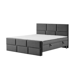 M&ouml;bel Kraft Boxbett mit Bettkasten grau Ma&szlig;e (cm): B: 120 H: 110 &raquo; M&ouml;bel Kraft