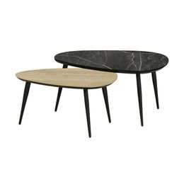 Primo Couchtisch 2er Set Dortmund holzfarben Ma&szlig;e (cm): B: 60 H: 45 &raquo; M&ouml;bel Kraft