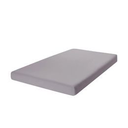 CS Schmal como Boxspring-Stretch-Spannbettlaken Uni Jersey 3700 grau Ma&szlig;e (cm): B: 90 &raquo; M&ouml;bel Kraft