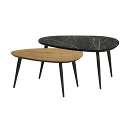 Primo Couchtisch 2er Set Dortmund holzfarben Ma&szlig;e (cm): B: 60 H: 45 &raquo; M&ouml;bel Kraft