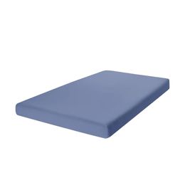 CS Schmal como Boxspring-Stretch-Spannbettlaken Uni Jersey 3700 blau Ma&szlig;e (cm): B: 180 &raquo; M&ouml;bel Kraft