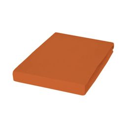 Janine Spannbetttuch orange Ma&szlig;e (cm): B: 200 H: 35 &raquo; M&ouml;bel Kraft