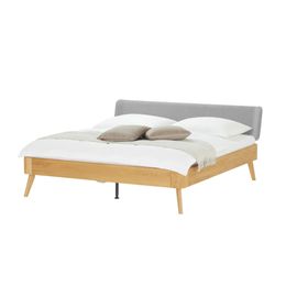 Hasena Massivholzbett holzfarben Ma&szlig;e (cm): B: 213 H: 86 &raquo; M&ouml;bel Kraft