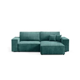 M&ouml;bel Kraft Ecksofa mit Schlaffunktion Mille gr&uuml;n Ma&szlig;e (cm): B: 257 H: 88 &raquo; M&ouml;bel Kraft