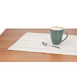 CS Schmal como Platzset Leinen Set Uni beige Baumwollmischgewebe Ma&szlig;e (cm): B: 35 &raquo; M&ouml;bel Kraft