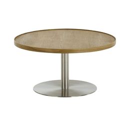 M&ouml;bel Kraft Couchtisch holzfarben Ma&szlig;e (cm): H: 40 &Oslash;: 80.0 &raquo; M&ouml;bel Kraft
