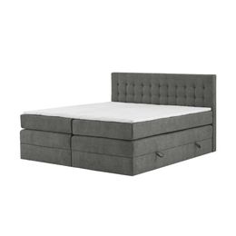 M&ouml;bel Kraft Boxspringbett mit Bettkasten grau Ma&szlig;e (cm): B: 200 H: 110 &raquo; M&ouml;bel Kraft