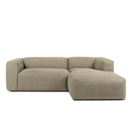KONSIMO Ecksofa Buffo braun Ma&szlig;e (cm): B: 225 H: 73 &raquo; M&ouml;bel Kraft