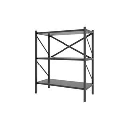 M&ouml;bel Kraft Standregal grau Ma&szlig;e (cm): B: 66 H: 85 &raquo; M&ouml;bel Kraft