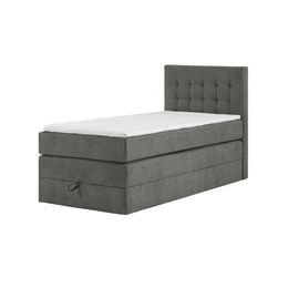 M&ouml;bel Kraft Boxspringbett mit Bettkasten grau Ma&szlig;e (cm): B: 90 H: 110 &raquo; M&ouml;bel Kraft