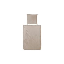 M&ouml;bel Kraft Satin Bettw&auml;sche-Set braun Ma&szlig;e (cm): B: 155 H: 1 &raquo; M&ouml;bel Kraft