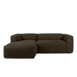 KONSIMO Ecksofa Buffo braun Ma&szlig;e (cm): B: 225 H: 73 &raquo; M&ouml;bel Kraft