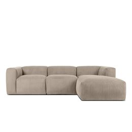 KONSIMO Ecksofa Buffo beige Ma&szlig;e (cm): B: 285 H: 73 &raquo; M&ouml;bel Kraft