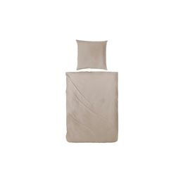 M&ouml;bel Kraft Satin Bettw&auml;sche-Set braun Ma&szlig;e (cm): B: 200 H: 1 &raquo; M&ouml;bel Kraft