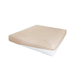M&ouml;bel Kraft Jersey-Elasthan Boxspringbetttuch beige Ma&szlig;e (cm): B: 190 H: 26 &raquo; M&ouml;bel Kraft
