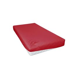 CS Schmal como Jersey-Spannbetttuch rot Ma&szlig;e (cm): B: 90 &raquo; M&ouml;bel Kraft