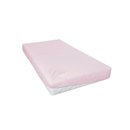 CS Schmal como Jersey-Spannbetttuch rosa/pink Ma&szlig;e (cm): B: 90 &raquo; M&ouml;bel Kraft