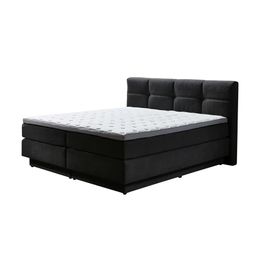 Primo Boxspringbett grau Ma&szlig;e (cm): B: 168 H: 112 &raquo; M&ouml;bel Kraft