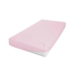 M&ouml;bel Kraft Jersey Spannbettlaken rosa/pink Ma&szlig;e (cm): B: 100 H: 22 &raquo; M&ouml;bel Kraft