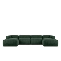 KONSIMO Wohnlandschaft Buffo gr&uuml;n Ma&szlig;e (cm): B: 400 H: 73 &raquo; M&ouml;bel Kraft