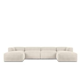 KONSIMO Wohnlandschaft Buffo creme Ma&szlig;e (cm): B: 400 H: 73 &raquo; M&ouml;bel Kraft