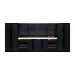 SONSTIGE Feistos Werkstatteinrichtung EOS 13 Blackline Schwarz 61x455x200cm