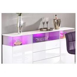 LED Unterbauleuchte Home Affaire, bunt, B:5,2cm H:1cm T:5,2cm, Leuchten