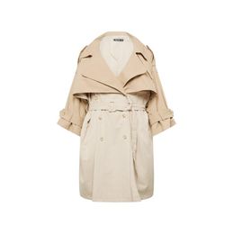 Nasty Gal Plus Between-Seasons Coat female Beige size 26