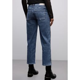 Comfort-fit-Jeans Street One, Damen, Gr. 26, L&auml;nge 28, medium blau wash, Jeans, 77% Baumwolle, 20% Polyester, 3% Elasthan, unifarben, kn&ouml;chelfrei, Jeans, 5-Pocket-Style