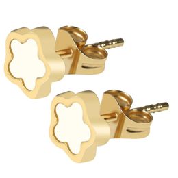Adelia&acute;s Paar Ohrh&auml;nger ADELIA&acute;S "M&auml;dchen Ohrringe &ndash; Ohrstecker aus 333 Gold mit Perlmutt", M&auml;dchen, Gr. M&auml;dchen, gold, Ohrringe, Ein Geschenk, das Freude macht