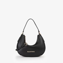 Valentino Handbags Schultertasche VALENTINO BAGS "CLIO RE", Damen, Gr. B/H/T: 29,5cm x 24cm x 8cm, nero, Lederimitat, Taschen Schultertasche, It-Bag, Schultertasche mit Logoverzierung