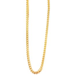 Adelia&acute;s Kette ohne Anh&auml;nger ADELIA&acute;S "Unisex Halskette aus Edelstahl 50 cm", gold, Halsketten, Damen, 50cm, Edelstahl, Ideal zum Verschenken &ndash; schlicht und stilvoll