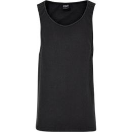 Tanktop Urban Classics "Urban Classics Herren Heavy Oversized Acid Wash Tank", Herren, Gr. S, schwarz, 100% Baumwolle, oversize, Tops Tanktop