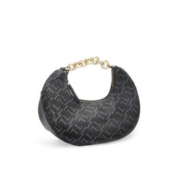 Lascana Umh&auml;ngetasche schwarz Gr. f&uuml;r Damen. Mit Logodruck