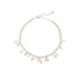 Lascana Fu&szlig;kette mit Anh&auml;nger pink Gr. f&uuml;r Damen