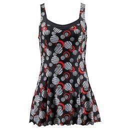 Lascana Badekleid 'Circulo' mehrfarbig Gr. 54 Cup C f&uuml;r Damen. Ohne B&uuml;gel
