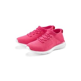 Lascana Sneaker 'Slipper, Halbschuh, Turnschuhe, Slip-On-Sneaker, bequem,' pink Gr. 39 f&uuml;r Damen
