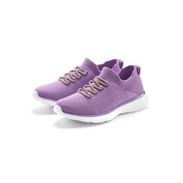 Lascana Sneaker 'Slip-On-Sneaker, Slipper, Freizeitschuh,' violett Gr. 39 f&uuml;r Damen. Mit Glitzerdetails