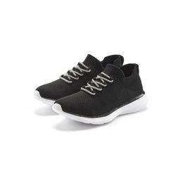 Lascana Sneaker 'Slip-On-Sneaker, Slipper, Freizeitschuh,' schwarz Gr. 43 f&uuml;r Damen. Mit Glitzerdetails