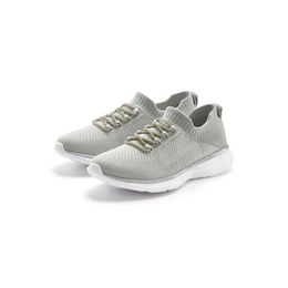 Lascana Sneaker 'Slip-On-Sneaker, Slipper, Freizeitschuh,' grau Gr. 43 f&uuml;r Damen. Mit Glitzerdetails