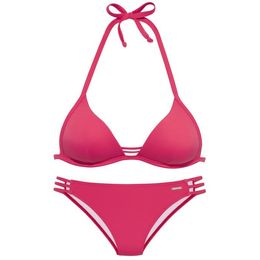 Bruno Banani Set: Triangel-Bikini 'Alexa' rot Gr. 38 Cup C. Ohne B&uuml;gel