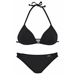 Bruno Banani Set: Triangel-Bikini 'Alexa' schwarz Gr. 40 Cup B. Ohne B&uuml;gel