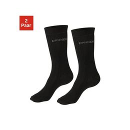 Copenhagen Studios Basicsocken schwarz Gr. 43-46 f&uuml;r Damen. Elastisch