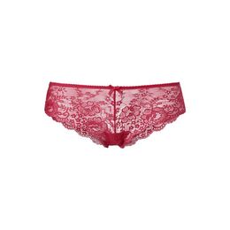 Lascana Hipster rot Gr. 32/34 f&uuml;r Damen. Mit Schleife. K&ouml;rpernah