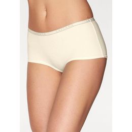 Lascana Panty mehrfarbig Gr. 32/34 f&uuml;r Damen. Mit Logobund. K&ouml;rpernah. Nachhaltig.