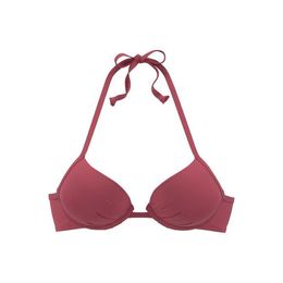s.Oliver Push-Up-Bikini-Top 'Rome' rostrot Gr. 40 Cup B. Mit B&uuml;gel