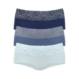 Vivance Panty mehrfarbig Gr. 32/34 f&uuml;r Damen. Mit Spitze. K&ouml;rpernah. Nachhaltig.