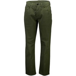 5-Pocket-Hose LINDBERGH "LINDBERGH 5-Pocket Hosen", Herren, Gr. 32, L&auml;nge 34, dk army, Obermaterial: 98% Baumwolle, 2% Elasthan, Hosen 5-Pocket-Hose
