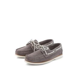 ELBSAND Bootsschuh 'Lederschuhe' grau Gr. 46 f&uuml;r Damen. Nachhaltig.